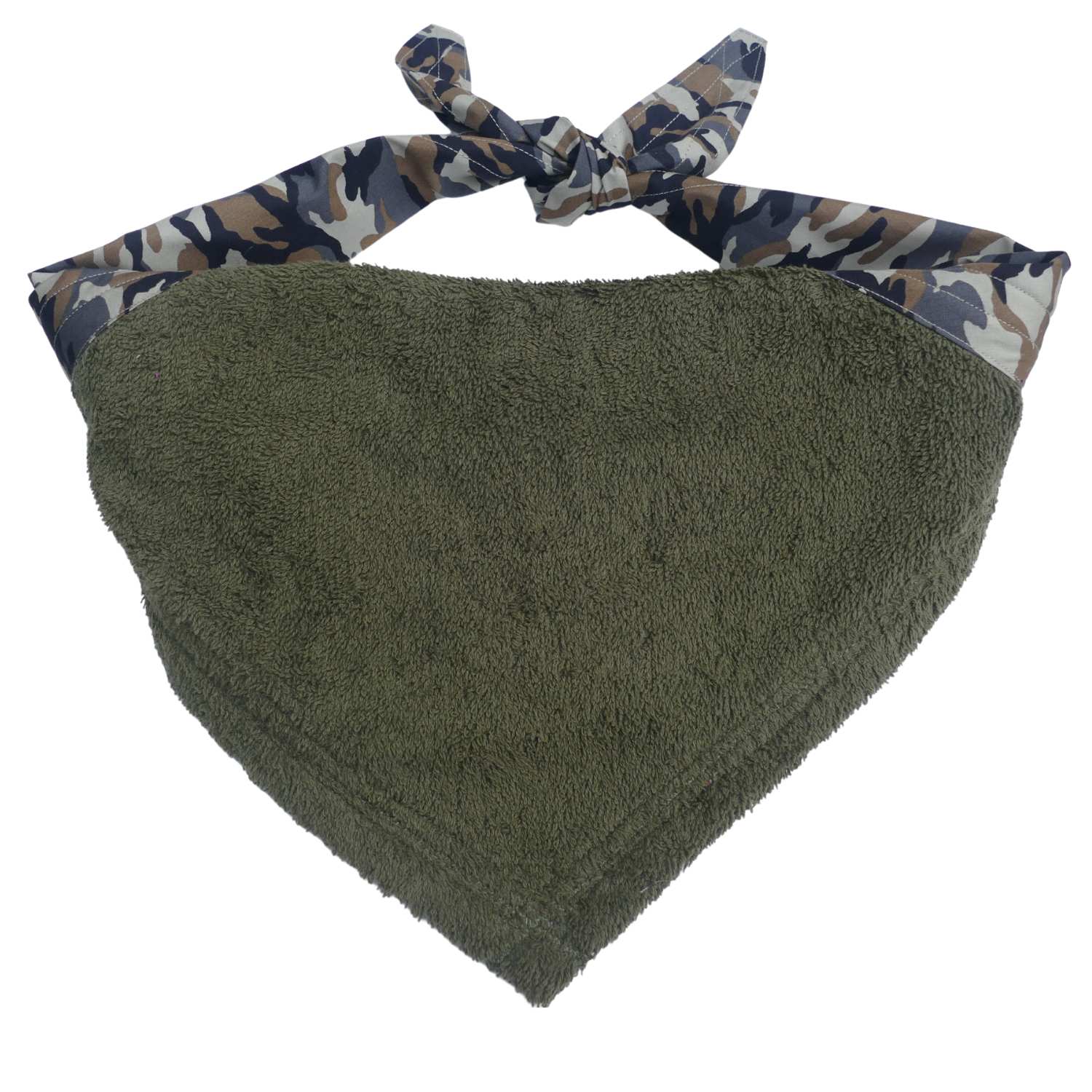 Autumn Camo Droolbuster Dog Bib - Dudiedog