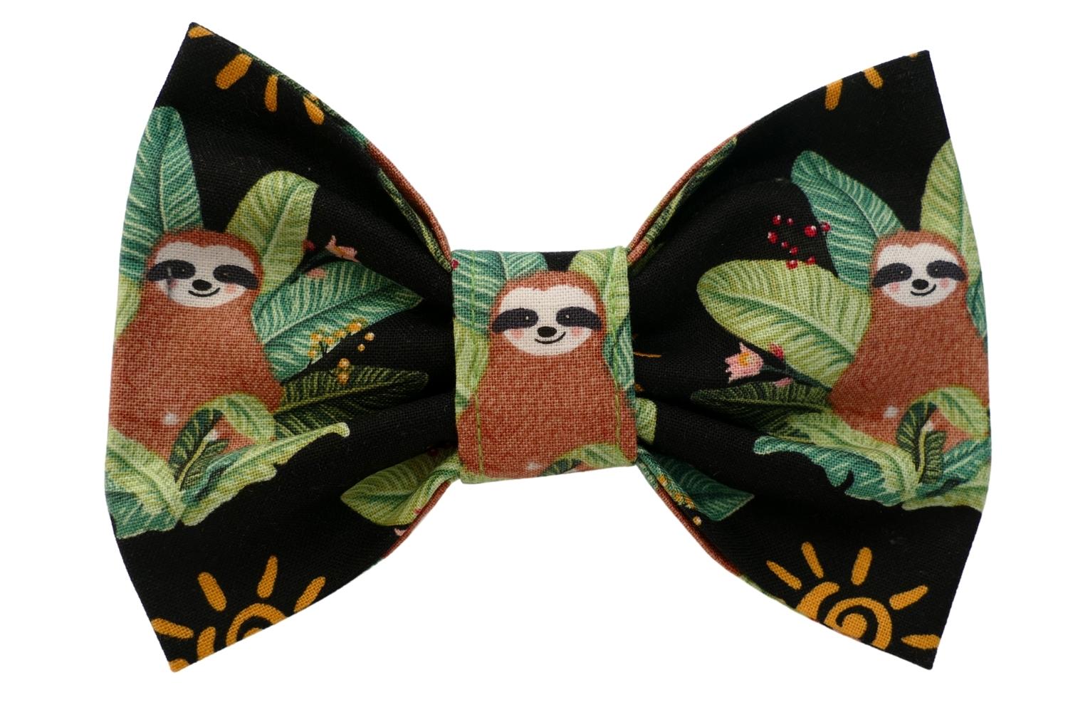 Cute Sloth Dog Bow Tie - Dudiedog